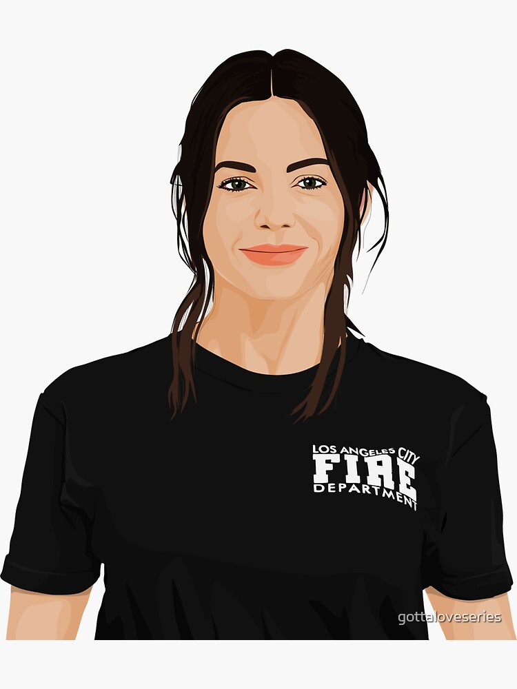 "Bailey Nune - S4 (detailed) | The Rookie" Sticker for Sale by ...