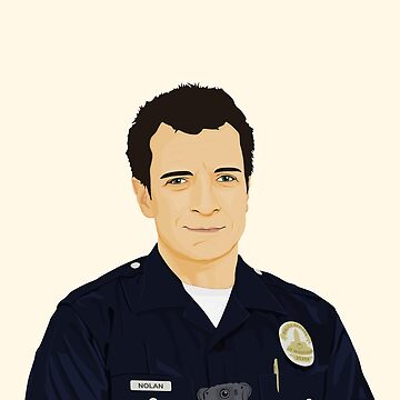 "John Nolan - S4 (detailed)| The Rookie" Poster for Sale by ...