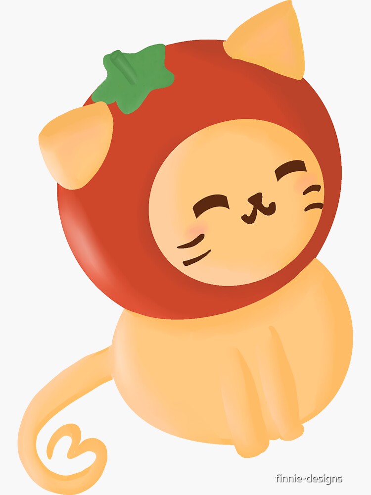 "Catato" Sticker for Sale by finnie-designs | Redbubble