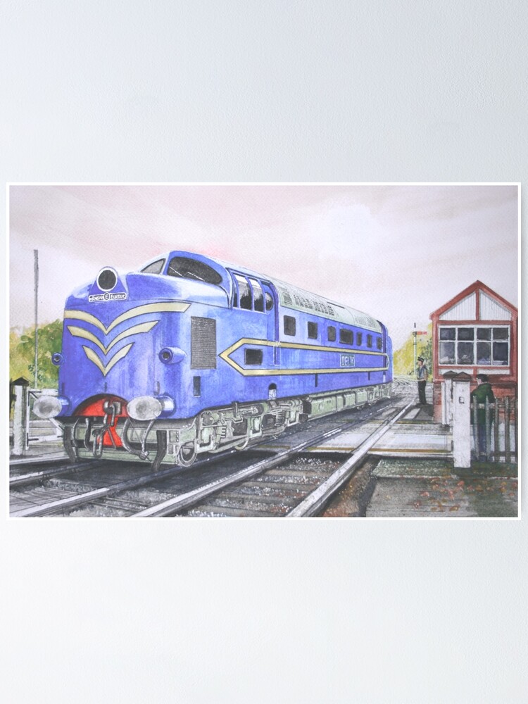 "The English Electric Deltic" Poster for Sale by JohnLowerson | Redbubble