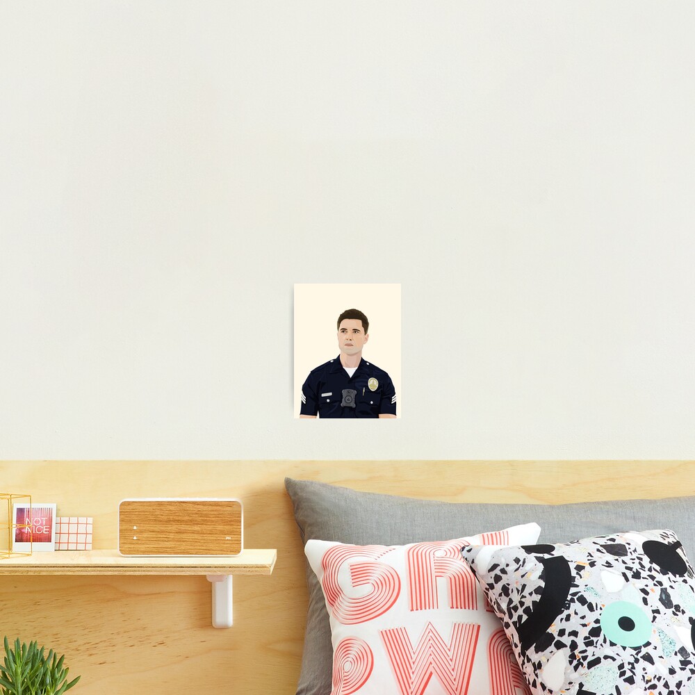 "Tim Bradford - S4 (detailed) | The Rookie" Poster for Sale by ...