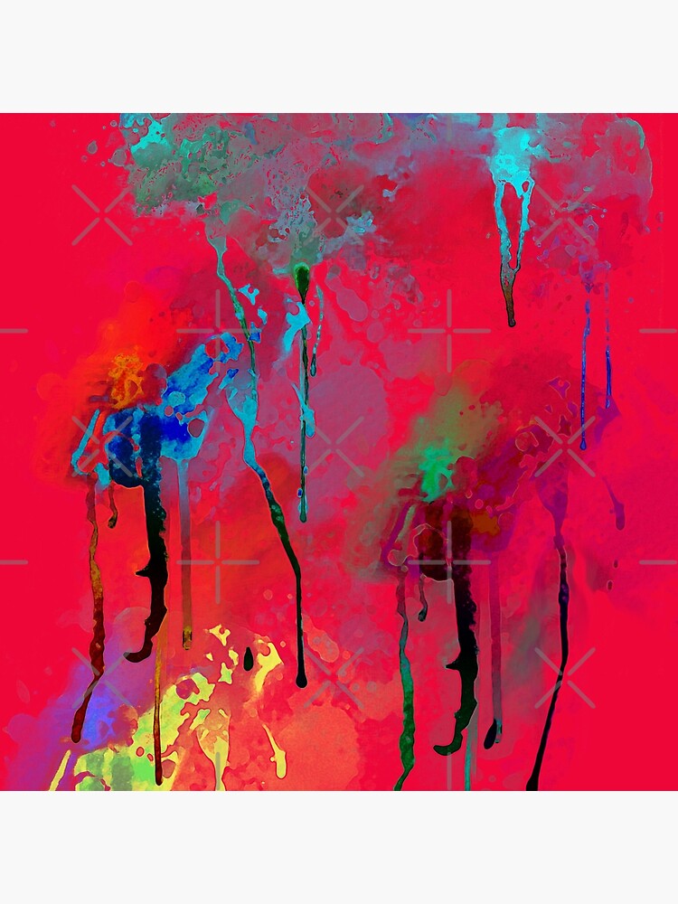 "Artistic Paint Colour Splash Red | color splash" Poster for Sale by ...