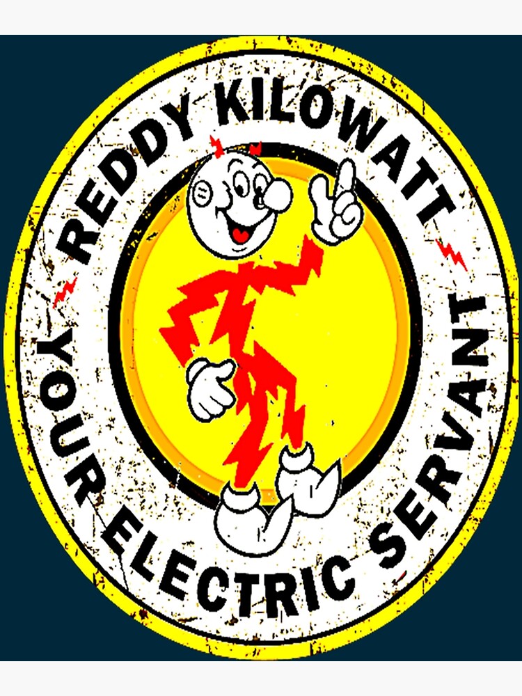 "electric reddy kilowatt " Poster for Sale by ThanhNgong | Redbubble