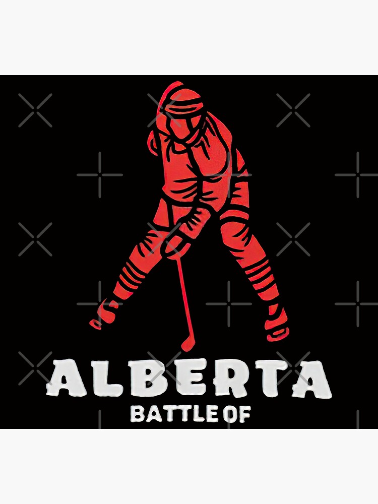 "Battle Of Alberta Hockey Sport " Poster for Sale by ShareefFoster ...