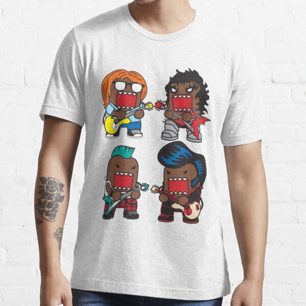 "Domo Kun T-ShirtDomo Rockers!" T-shirt for Sale by ToshiroFujita ...