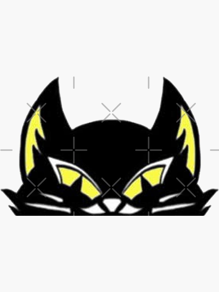 "Black Cat Window" Sticker for Sale by JappyMil99 | Redbubble