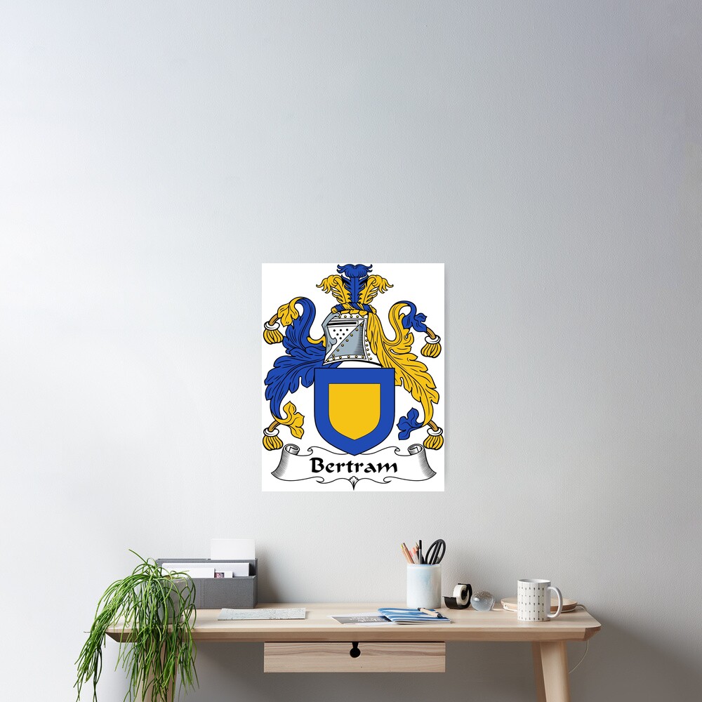 "Bertram " Poster by HaroldHeraldry | Redbubble