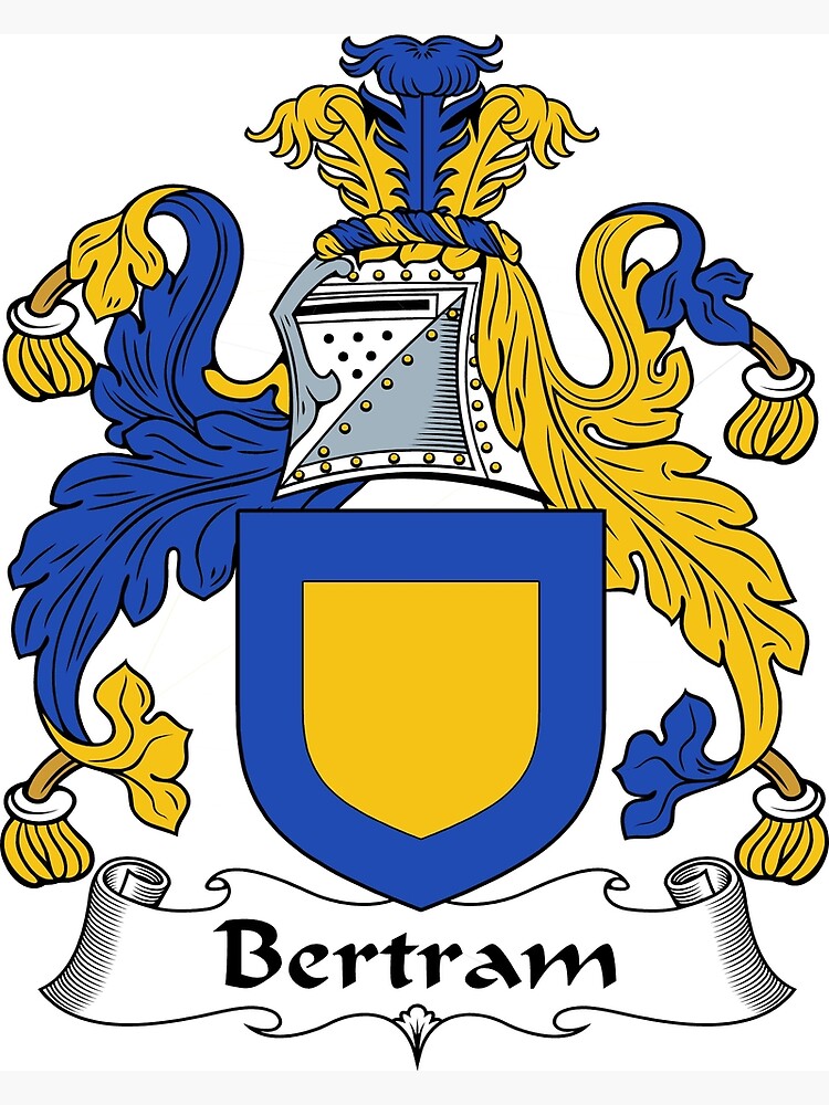 "Bertram " Poster by HaroldHeraldry | Redbubble