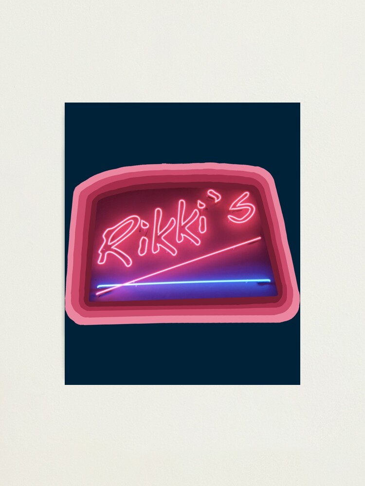 "H2O Just Add Water Rikki_s Cafe Logo " Photographic Print for Sale by ...