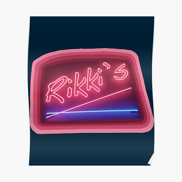 "H2O Just Add Water Rikki_s Cafe Logo " Poster for Sale by ...