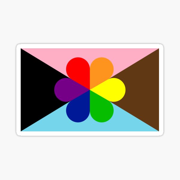 "Intersectionality" Sticker for Sale by Chazz-kun | Redbubble