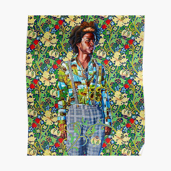 "Kehinde Wiley Portrait James Hamilton" Poster for Sale by Jaddens ...
