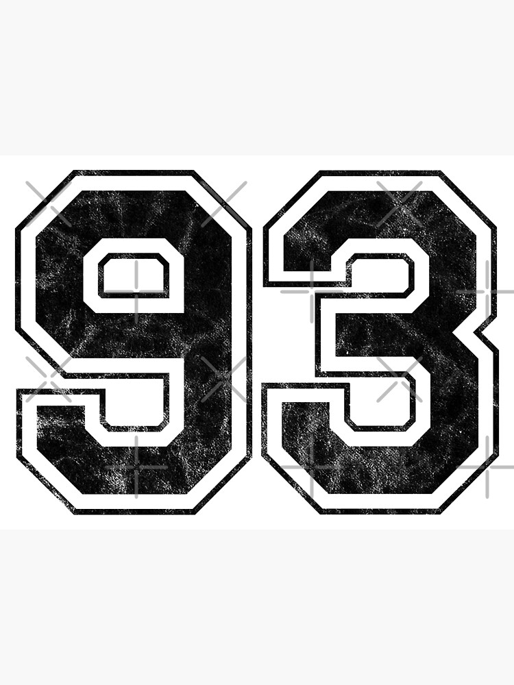 "Number 93" Poster for Sale by PaulSDesign | Redbubble