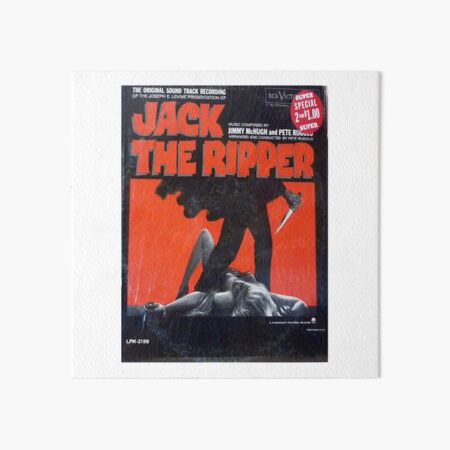 "Day Gift For Beautiful Model Jack The Ripper 1960 Poster Gift Music ...