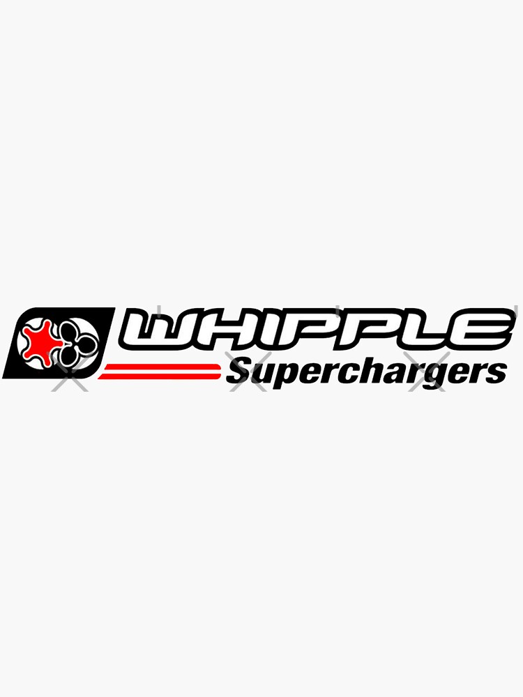 "Whipple Superchargers Best Seller" Sticker for Sale by DigiArtza ...