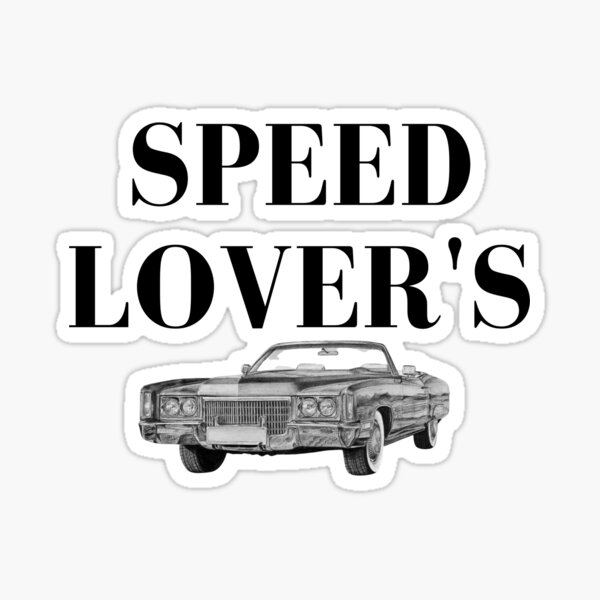 "Car lover's spirit " Sticker for Sale by Golido | Redbubble