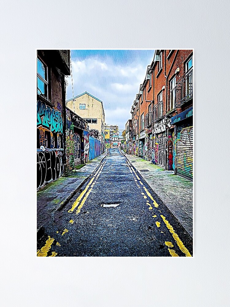 "Graffiti Landscape" Poster for Sale by BArtHouse | Redbubble