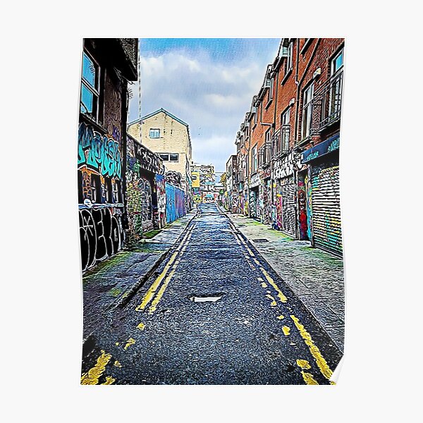 "Graffiti Landscape" Poster for Sale by BArtHouse | Redbubble
