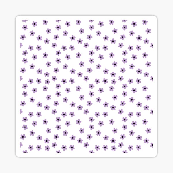 "Violet Flowers" Sticker for Sale by ianapokina | Redbubble