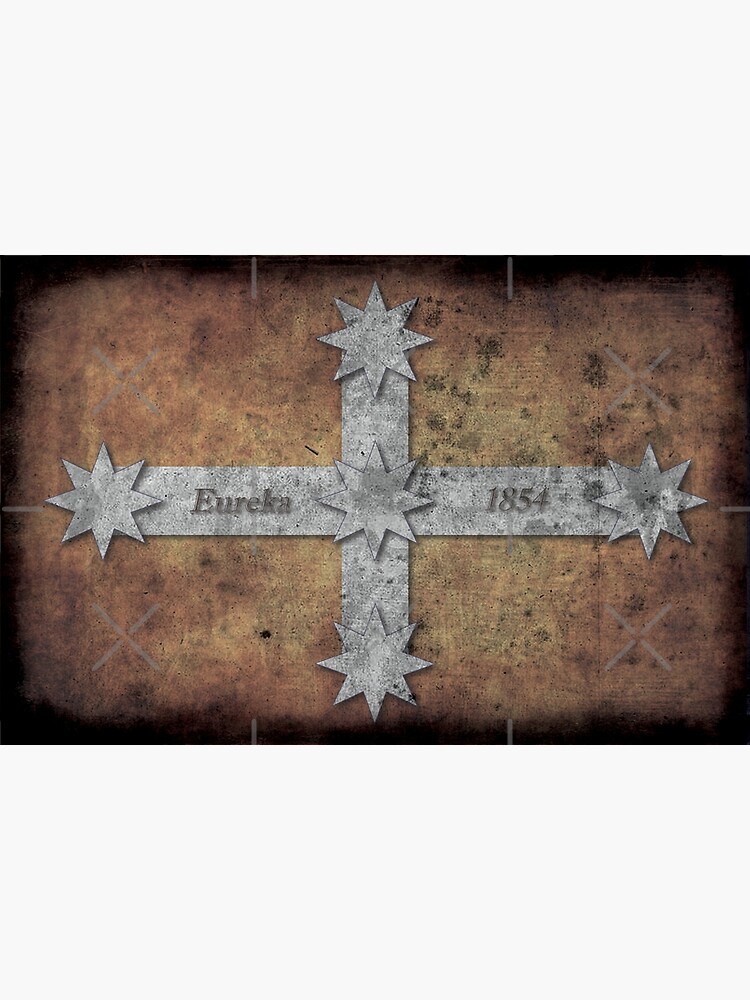 "Eureka Flag, Eureka 1854, Southern Cross" Poster for Sale by imdesign ...