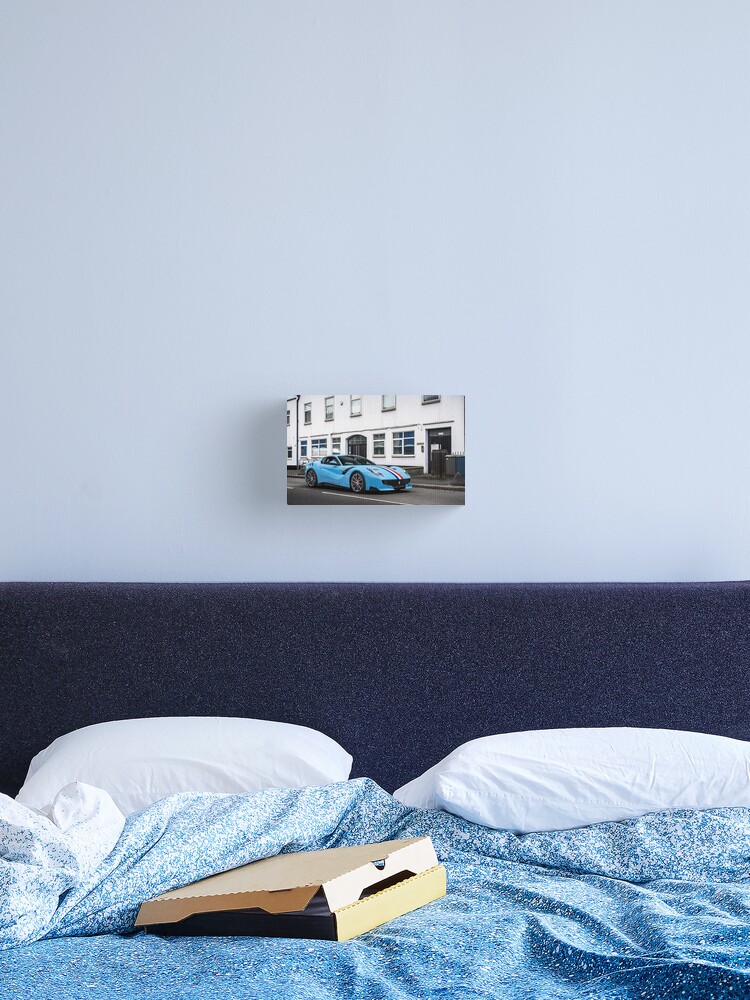 "Ferrari F12 TDF in French Racing Blue " Canvas Print for Sale by Rico ...