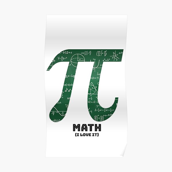 "Math I love It - Science Quotes" Poster for Sale by GEEK-FACTORY-EU ...