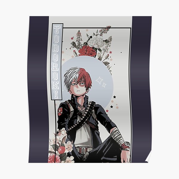 "Position Go Opponent Todoroki Shoto Retro Vintage" Poster for Sale by ...