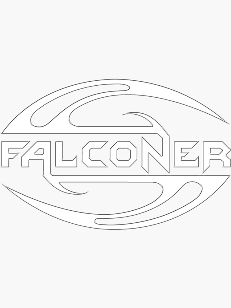 "Falconer Band Logo Classic" Sticker for Sale by MarianDeckow | Redbubble