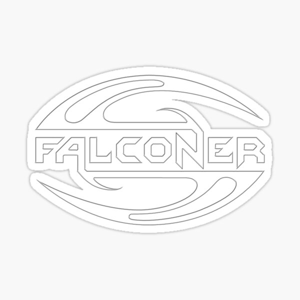 "Falconer Band Logo Classic" Sticker for Sale by MarianDeckow | Redbubble