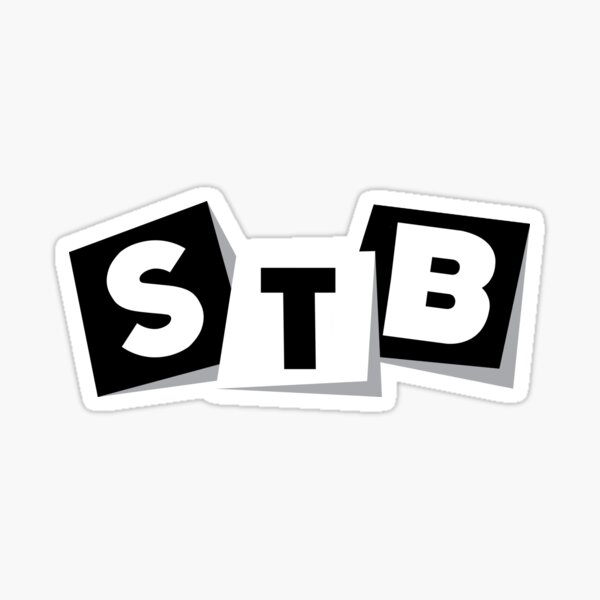 "STB Cartoon" Sticker for Sale by STBOfficial | Redbubble