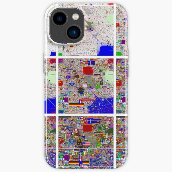 "Reddit /r/Place 12K Evolution of the Canvas in Snapshots (3x3)" iPhone ...