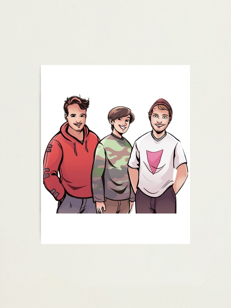 "Die Jungs Joshdub, Ree Kid und Mully" Fotodruck von LeahCampbel0 ...