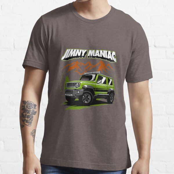 "Jimny Maniac " T-shirt for Sale by Moto-GB | Redbubble | suzuki jimny ...