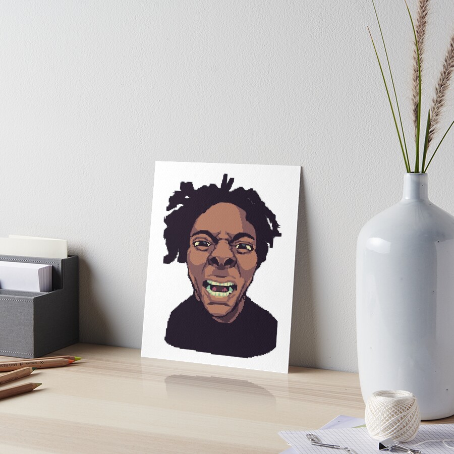 "ishowspeed pixel" Art Board Print for Sale by nonahorn | Redbubble