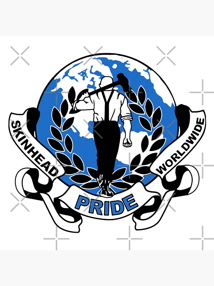 "Skinhead Pride Worldwide" Sticker for Sale by azelmunson | Redbubble