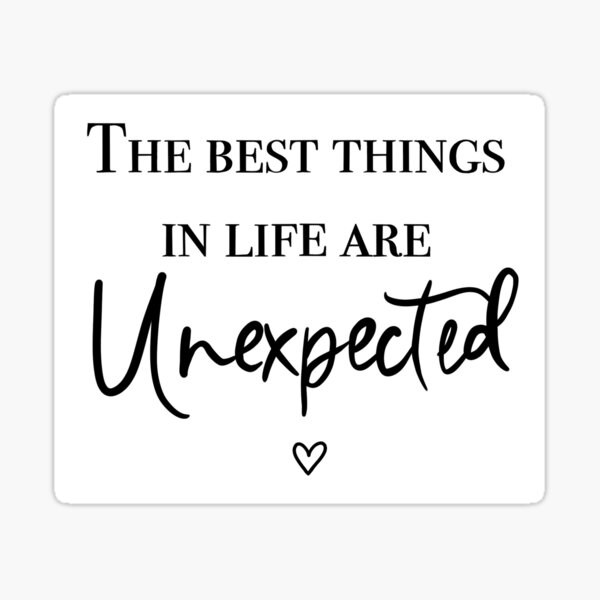 "Unexpected Pregnancy Announcement" Sticker for Sale by HFenech22 ...