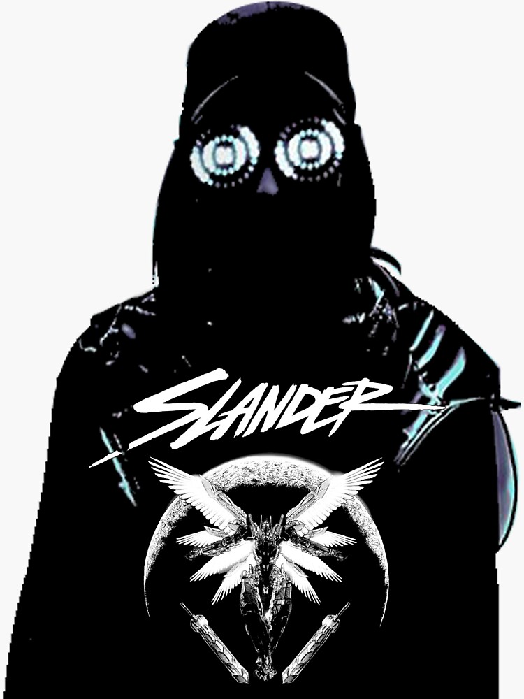 "slander" Sticker for Sale by ngetsham4c | Redbubble