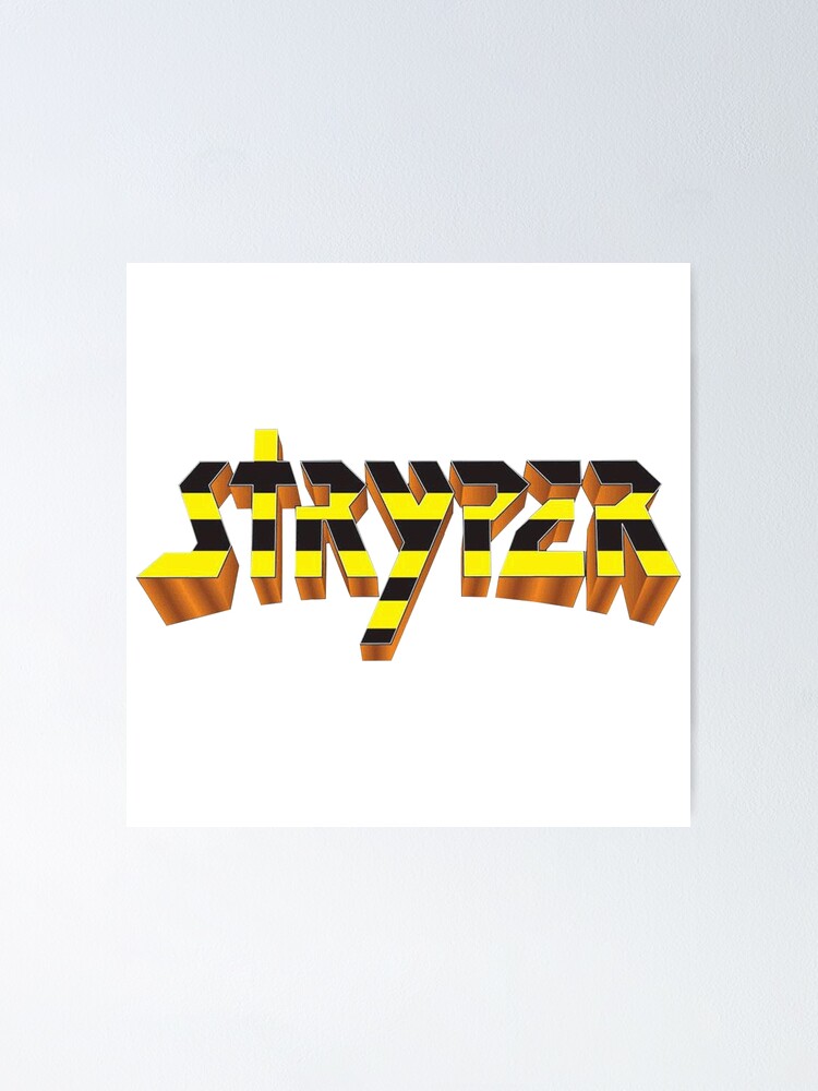 "Cool Stryper Logo Design" Poster for Sale by odattare | Redbubble