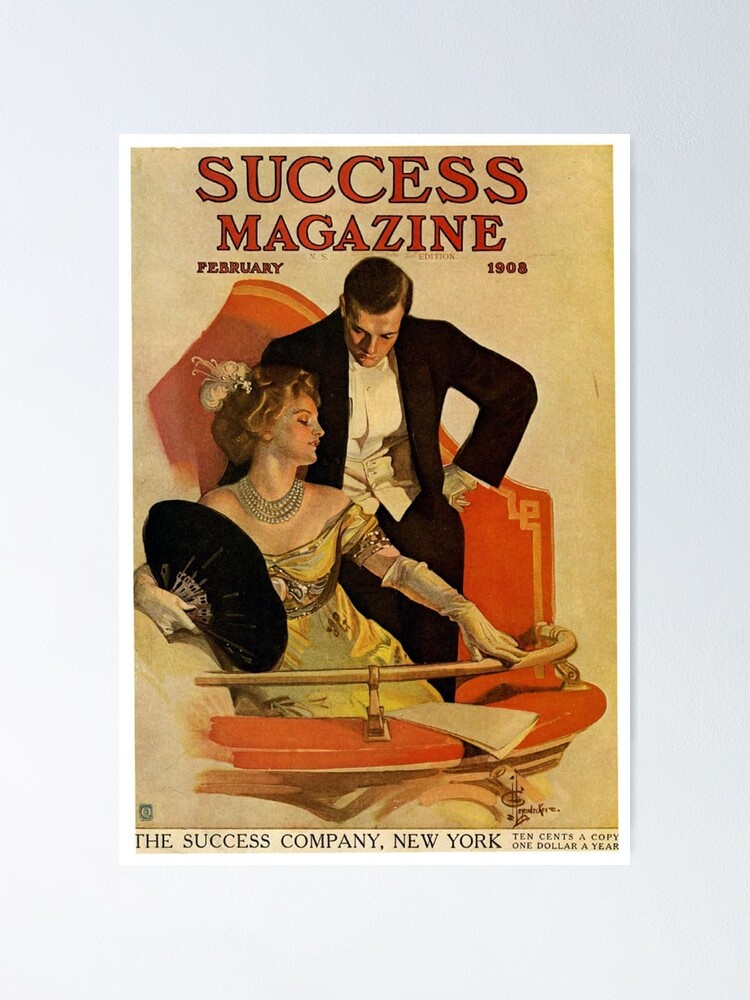 "Success Magazine (1908) - J. C. Leyendecker" Poster for Sale by André ...