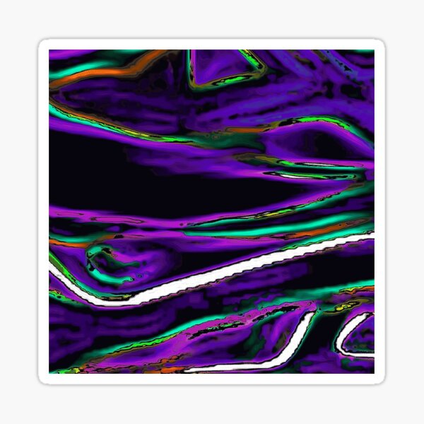 "Cool Glow Effect" Sticker for Sale by DefectivePortal | Redbubble