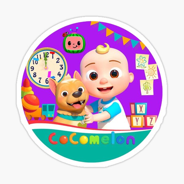 "Cocomelon Nursery Rhymes Kids Songs" Sticker by Skyler-Orion | Redbubble