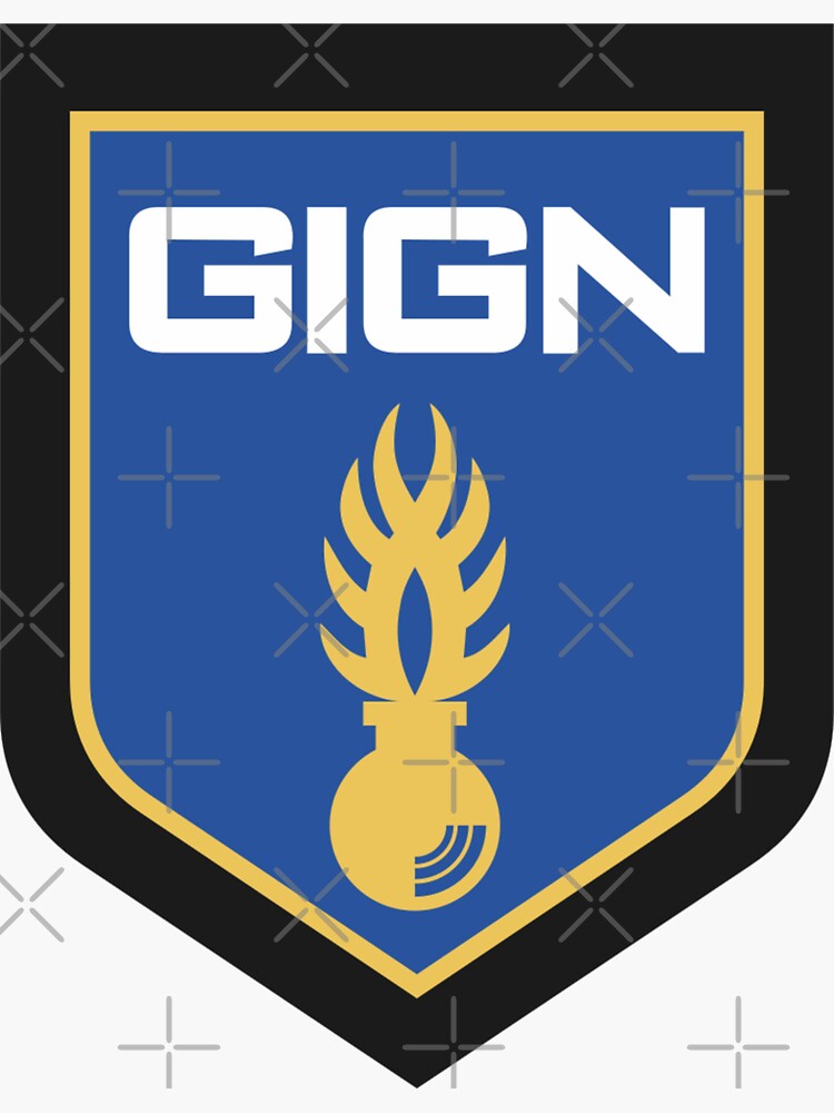"gign National Gendarmerie Intervention Group " Sticker by Tangoflow ...