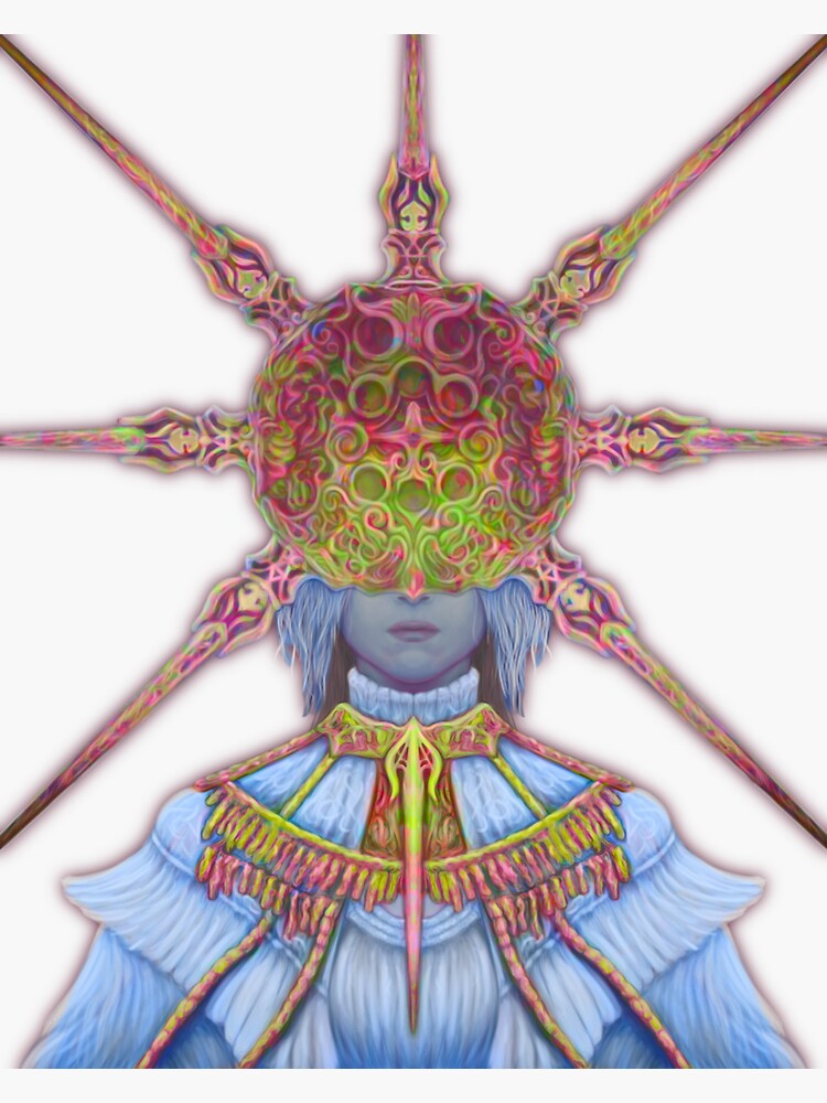 "Gwyndolin (No Background)" Sticker for Sale by GlamorousUnwell | Redbubble