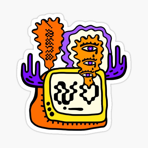 "No! & Boom" Sticker for Sale by FariedDjanoear | Redbubble