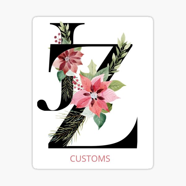 "JZ Customs" Sticker for Sale by JZCustom-2022 | Redbubble
