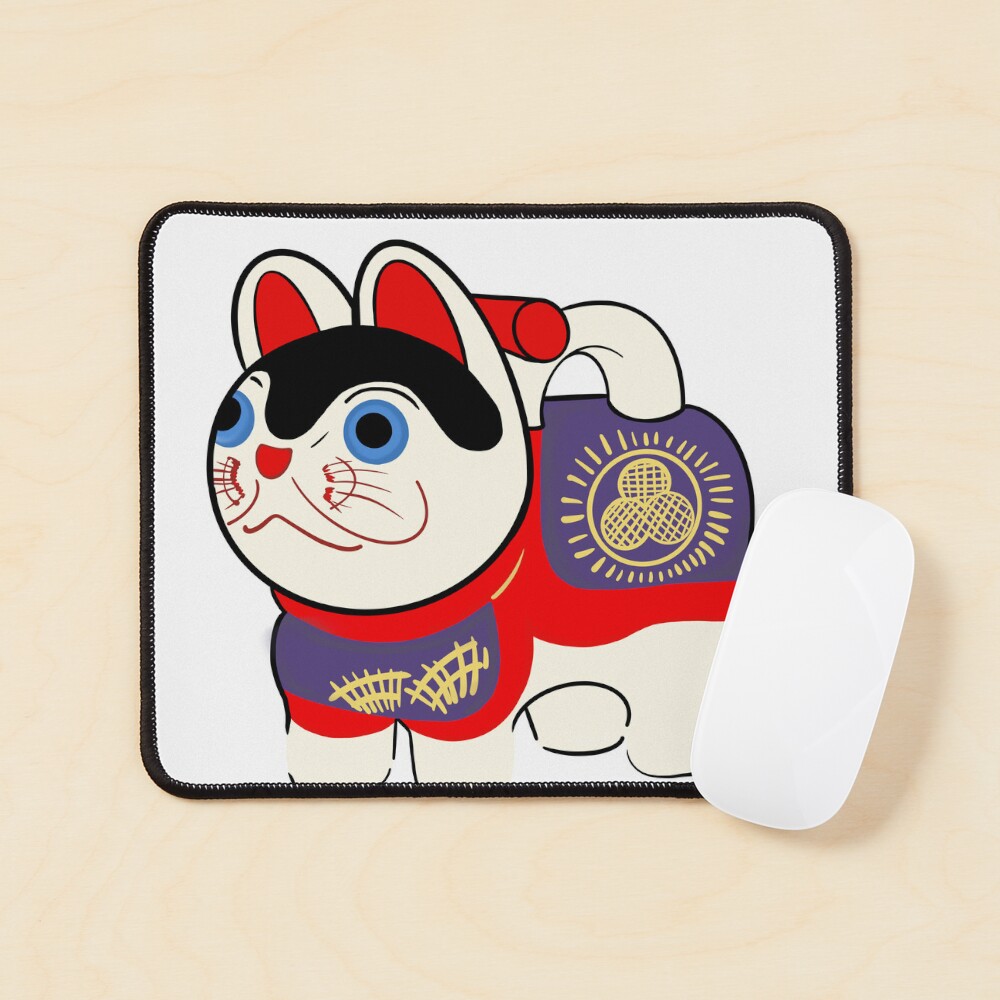 "Botan Rice Candy Cat" Sticker for Sale by whoopie-soops | Redbubble