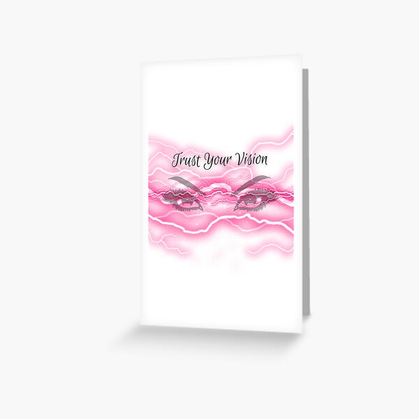 "Trust Your Vision... A positive affirmation! using a womens eyes and ...