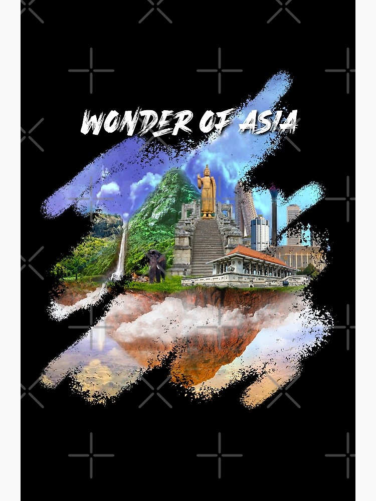 "Wonder Of Asia" Poster for Sale by ceyloneye | Redbubble