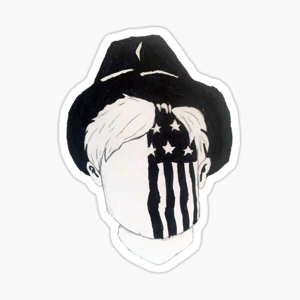 "face flag" Sticker for Sale by biyemlorsi | Redbubble