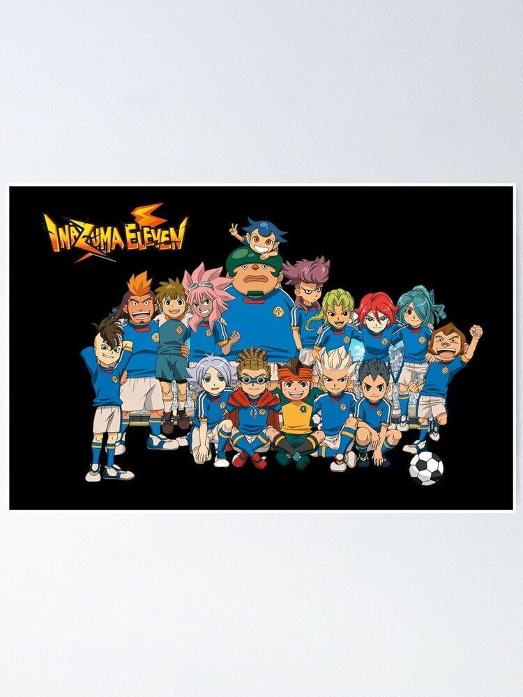 Póster «Inazuma Eleven animado» de Anime-nez | Redbubble